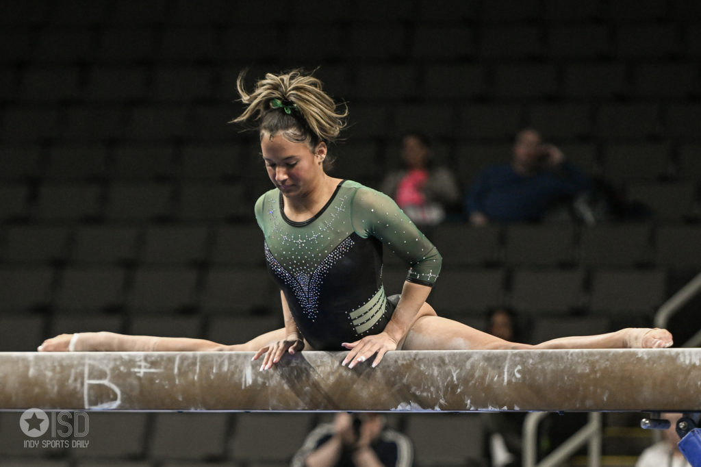 Michigan State Women Gymnastics Victorious in Big Five Meet