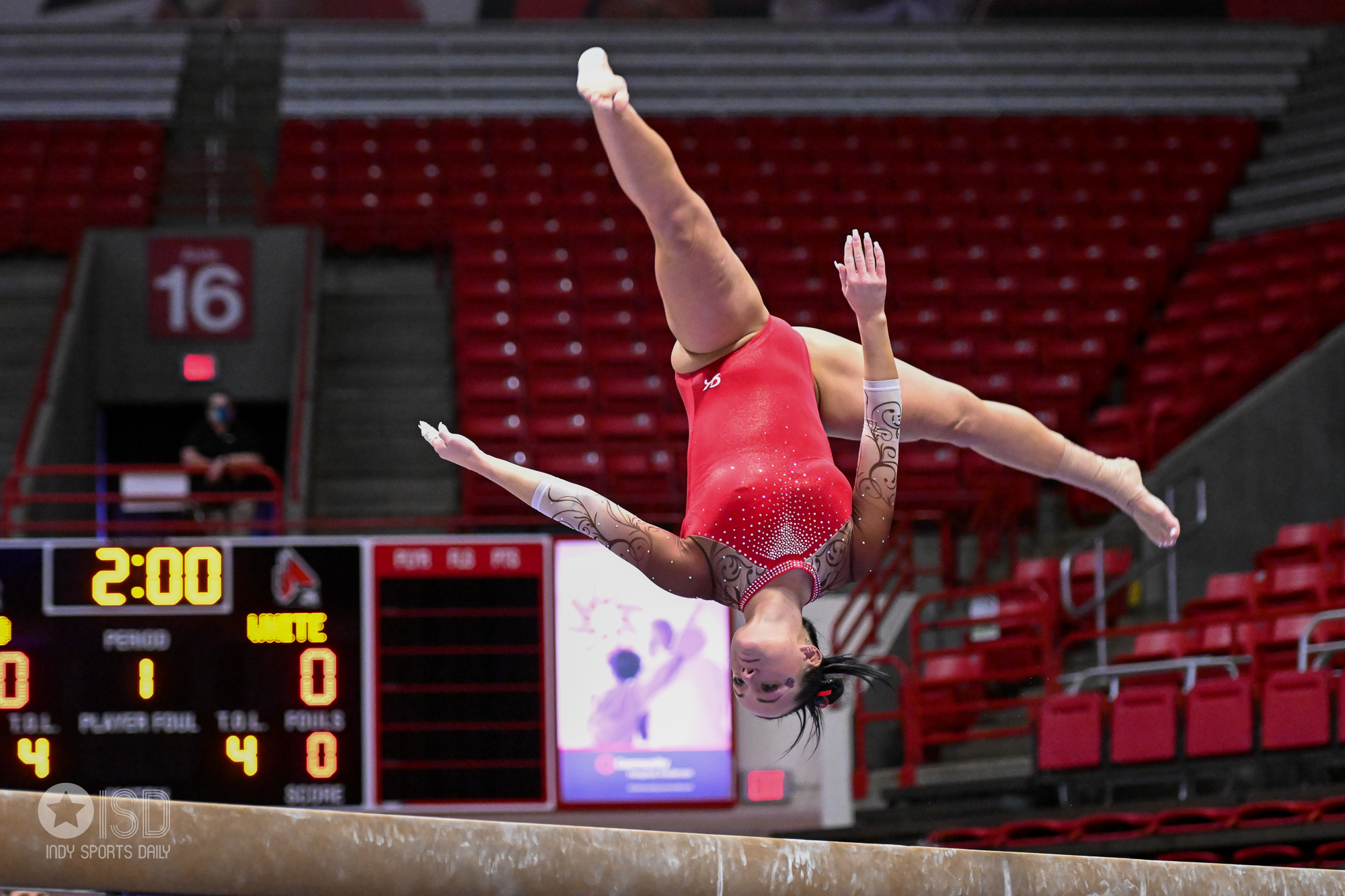 Ball State Gymnastics Red vs. White Meet