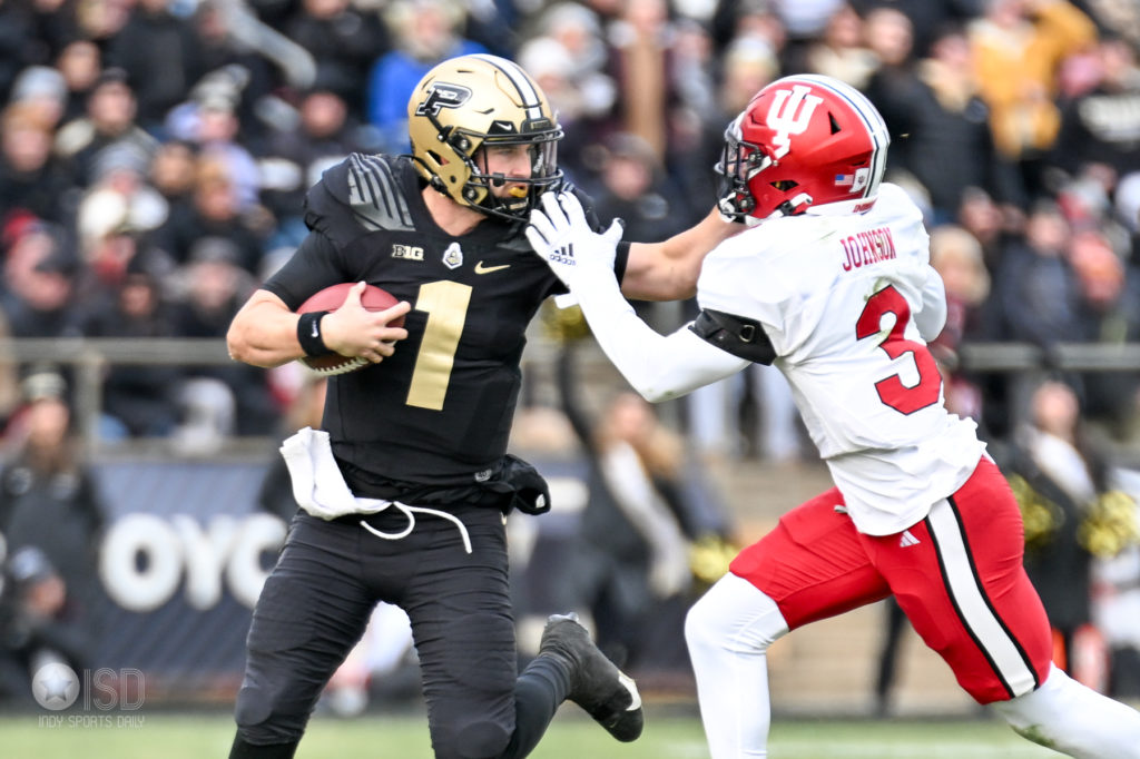Purdue retain the Oaken Bucket after late rally in 35-31 victory over ...
