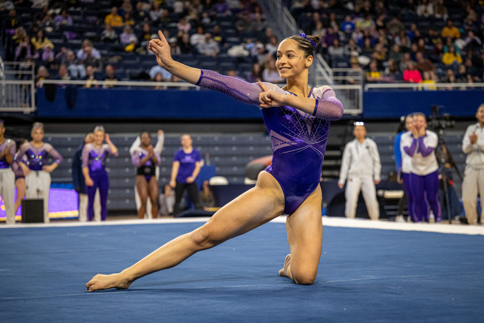 Michigan Secures First Big Ten Win Over Iowa at Crisler Center
